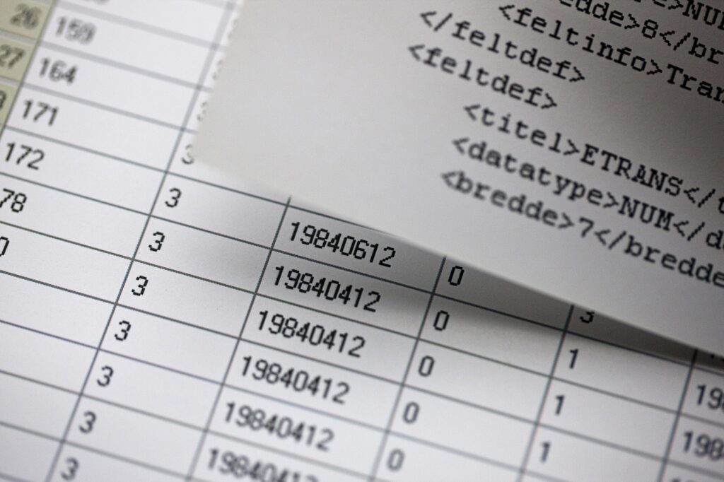 Combination Of Data Types Rigsarkivet En